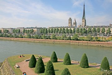 Rouen Seehafen in Frankreich auf einer Kreuzfahrt entdecken